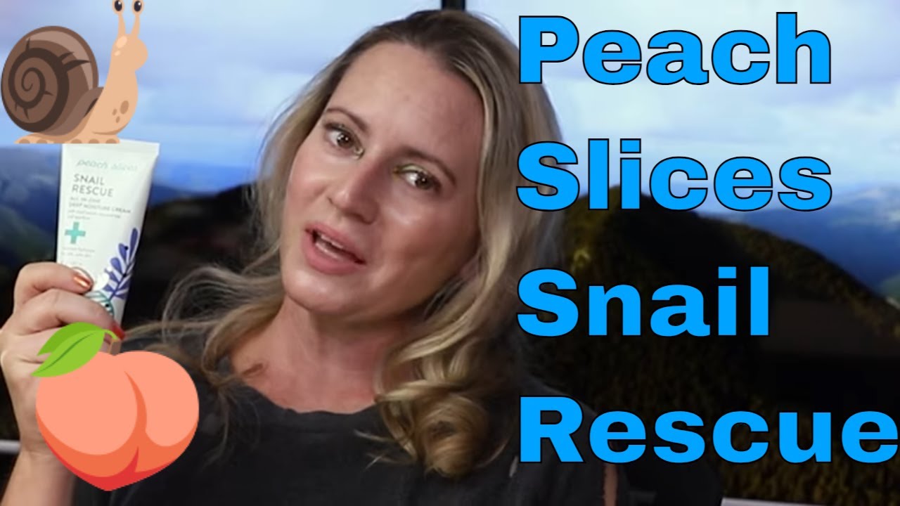 Peach Slices Skincare Snail Rescue All-In-One Deep Moisture Cream ...