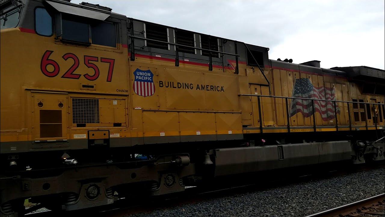 THE TAIL END OF UP 6257 EX SP START - YouTube