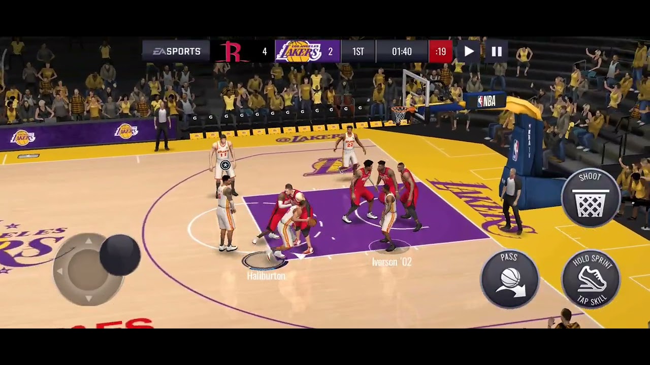 HALIBURTON DUNK NBA LIVE - YouTube