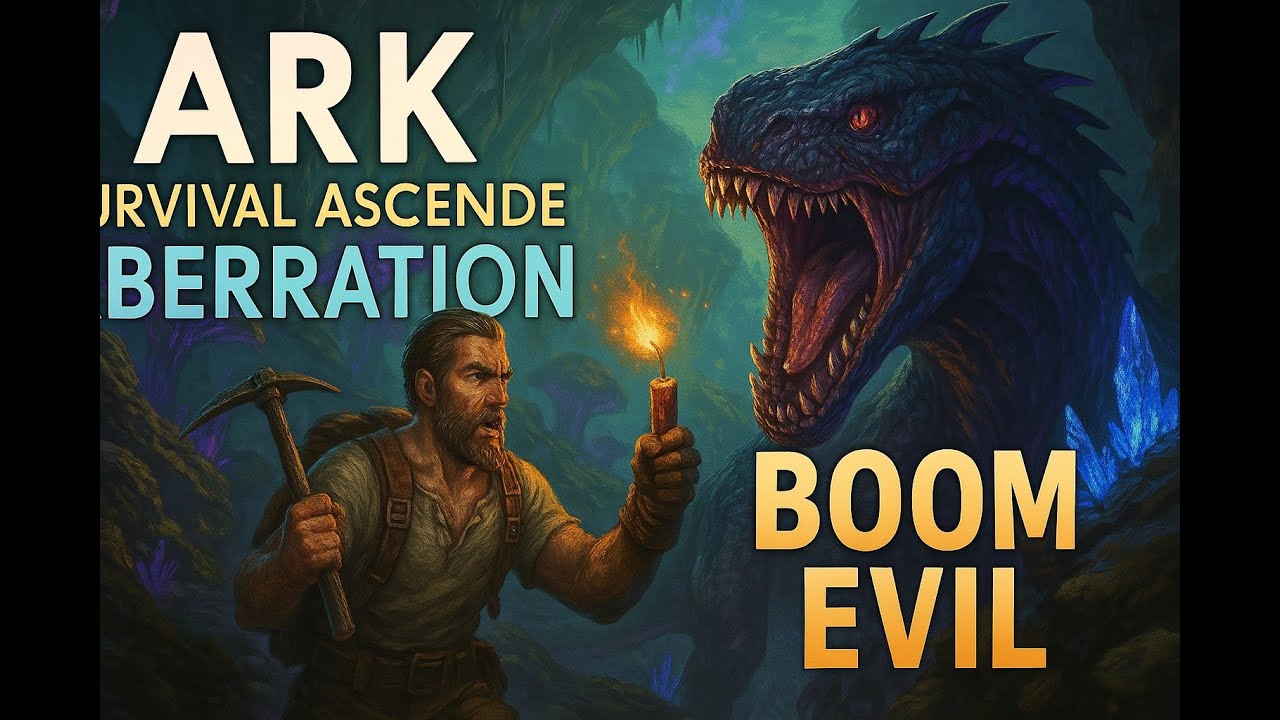 ARK ASA | Boom Evil | Bully Hydra and Defense Aberration - YouTube