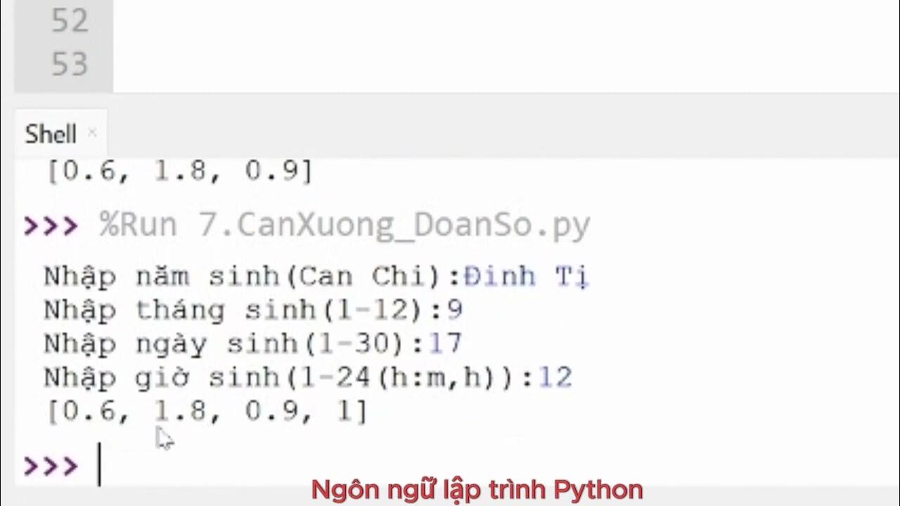 [Python] 7b-Can Xuong Doan So (phần 2) - YouTube