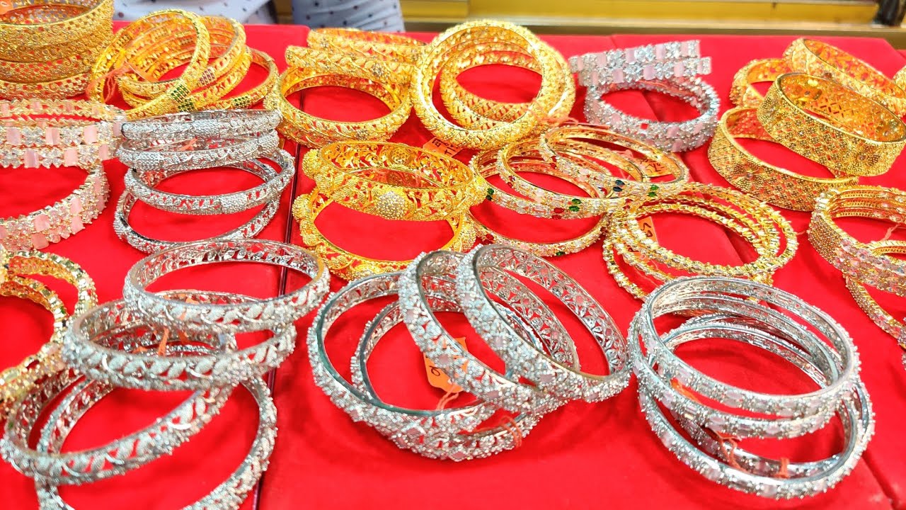 সুন্দর সুন্দর ডায়মন্ড কাট চুড়ি কিনুন গাউছিয়া মার্কেট থেকে/Diamond ...