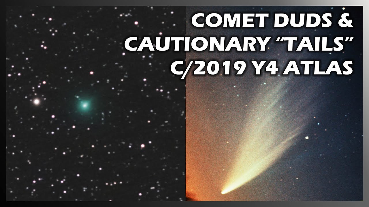When comets fail to impress us! Comet C/2019 Y4 ATLAS - YouTube