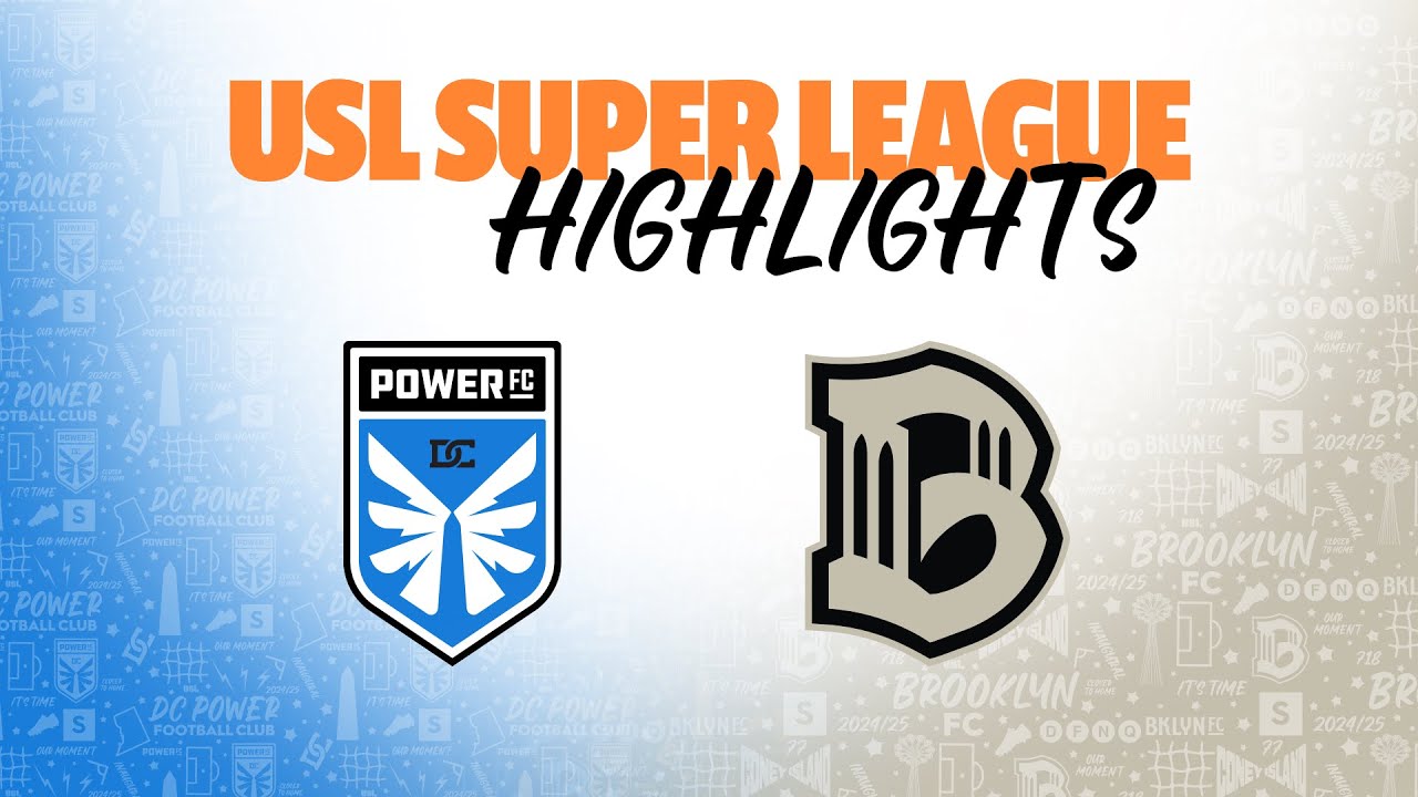 3.23.2025 | DC Power FC vs Brooklyn FC - Game Highlights - YouTube