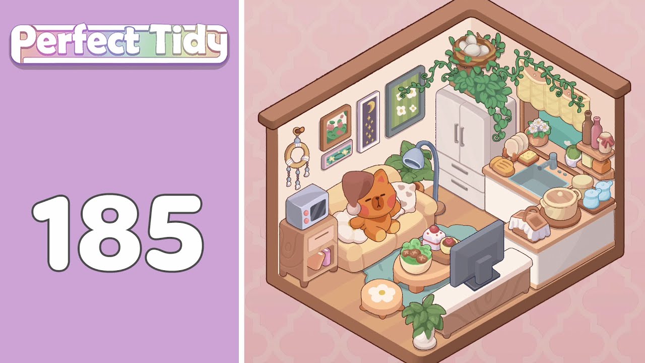 Perfect Tidy Level 185 | Every Puzzle Solved! 🎯 - YouTube