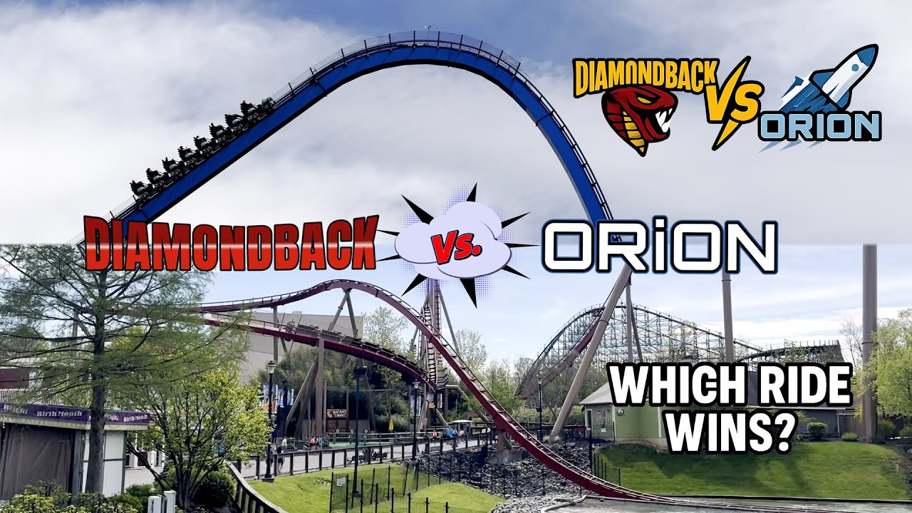 Diamondback vs. Orion: Which Kings Island Coaster Reigns Supreme? - YouTube