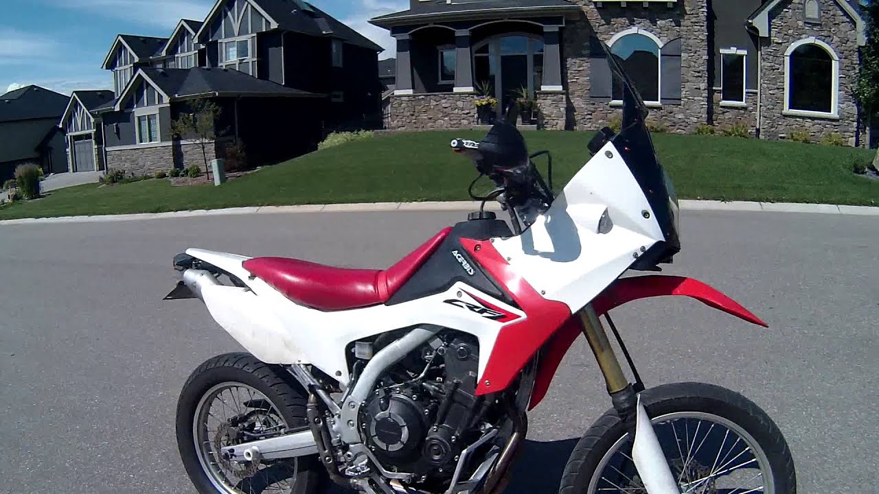 CRF500L - YouTube
