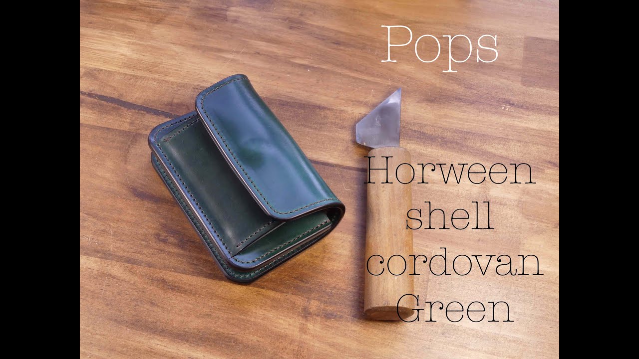 Pops / Horween shell cordovan Green【5/9（金）20時前後にオンラインショップより販売致します ...