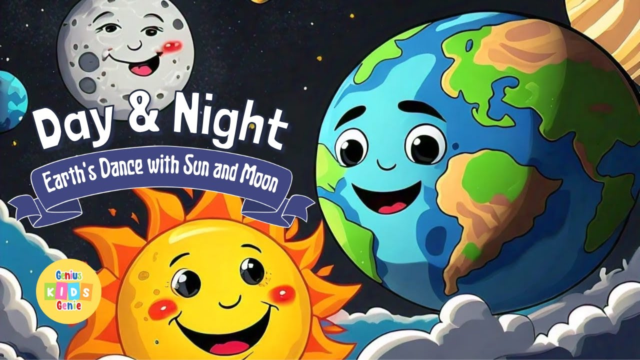 DAY vs NIGHT Cycles on Earth Explained for Kids - YouTube