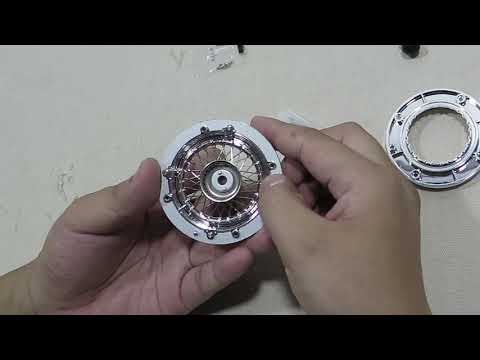 How to build the Agora Models 1:8 scale wire wheels: Aston Martin DB5 & Jaguar E-type/XK-E