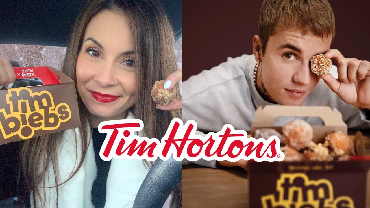 Trying *TIM BIEBS* || Juston Bieber's Tim Horton's Timbit Flavours Nov ...