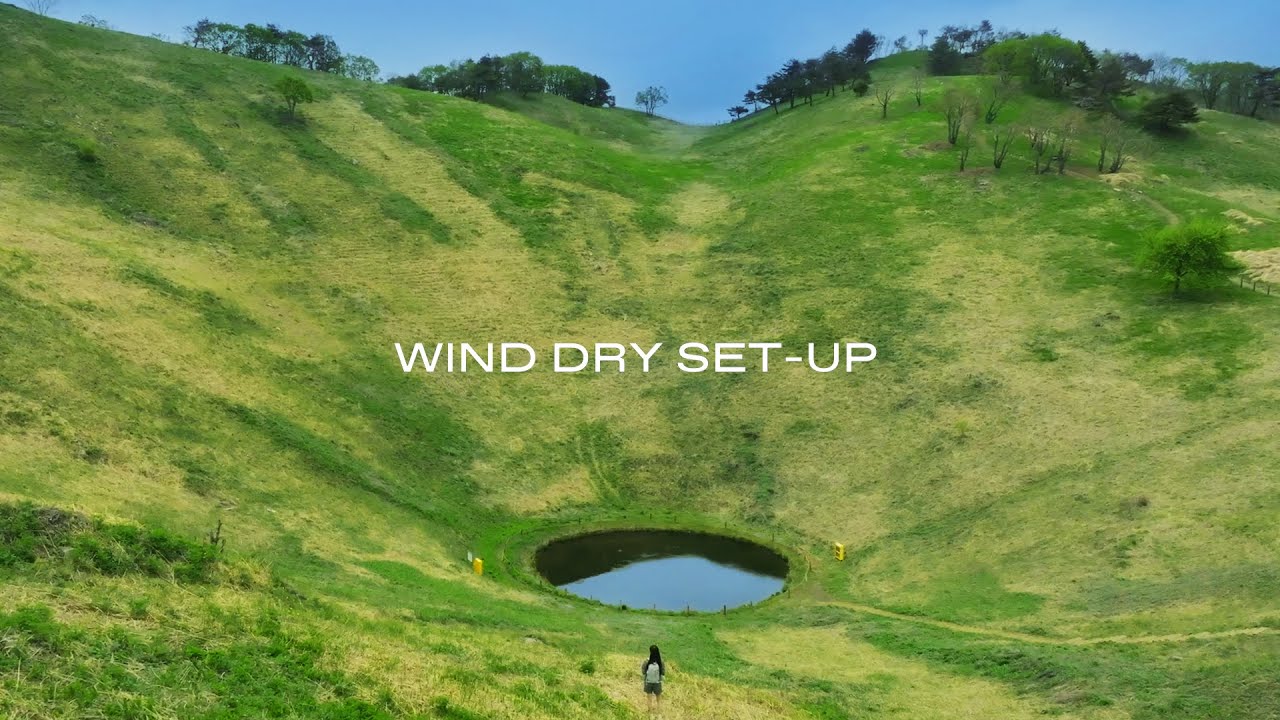 움직임보다 가벼운 감각, WIND DRY - YouTube