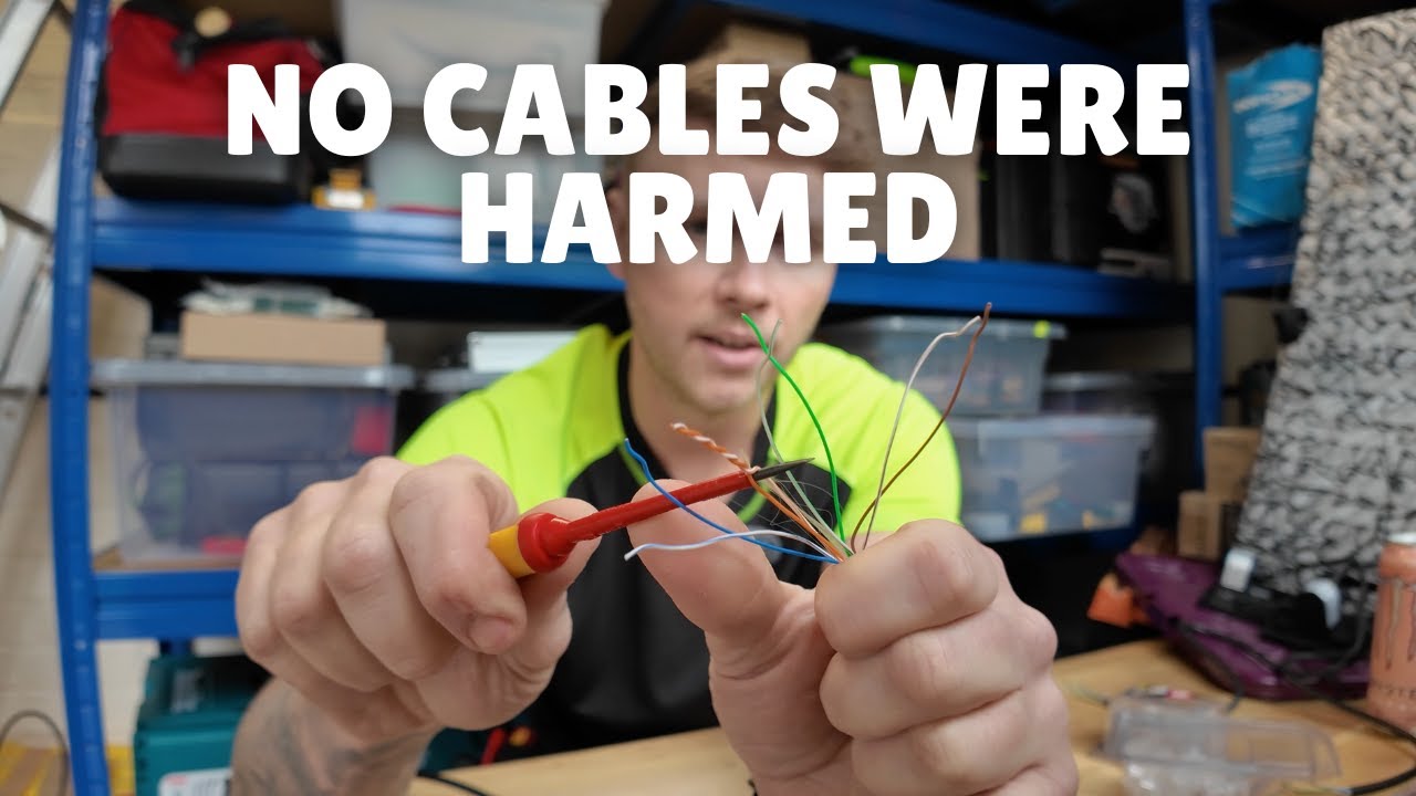 How Not To Install Data Cables - Ready For The Backlash From This - YouTube