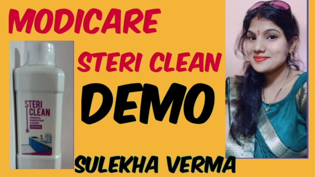 Demo of steri clean - YouTube