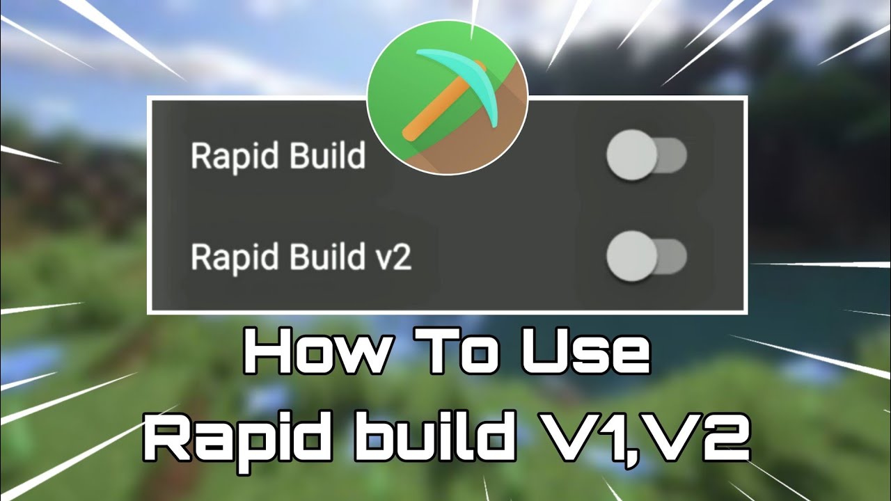 How to use rapid build v1 and v2 in toolbox (really easy) - YouTube