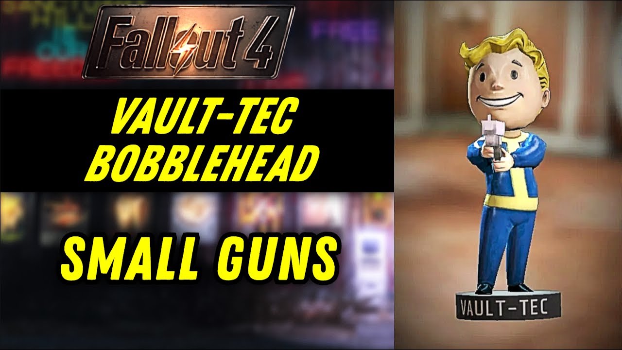 SMALL GUNS Bobblehead Location - Gunners Plaza | FALLOUT 4 - YouTube