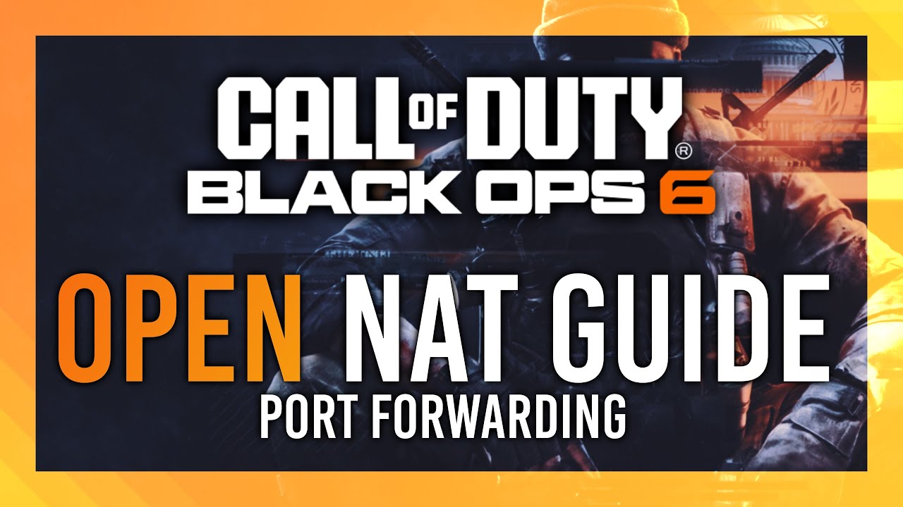 Black Ops 6 OPEN NAT | Full Guide | Port Forwarding - YouTube