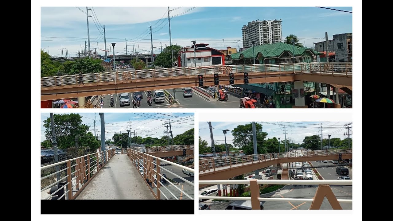 Walking @ Gate 3 new overpass, Fort Bonifacio Taguig City - YouTube