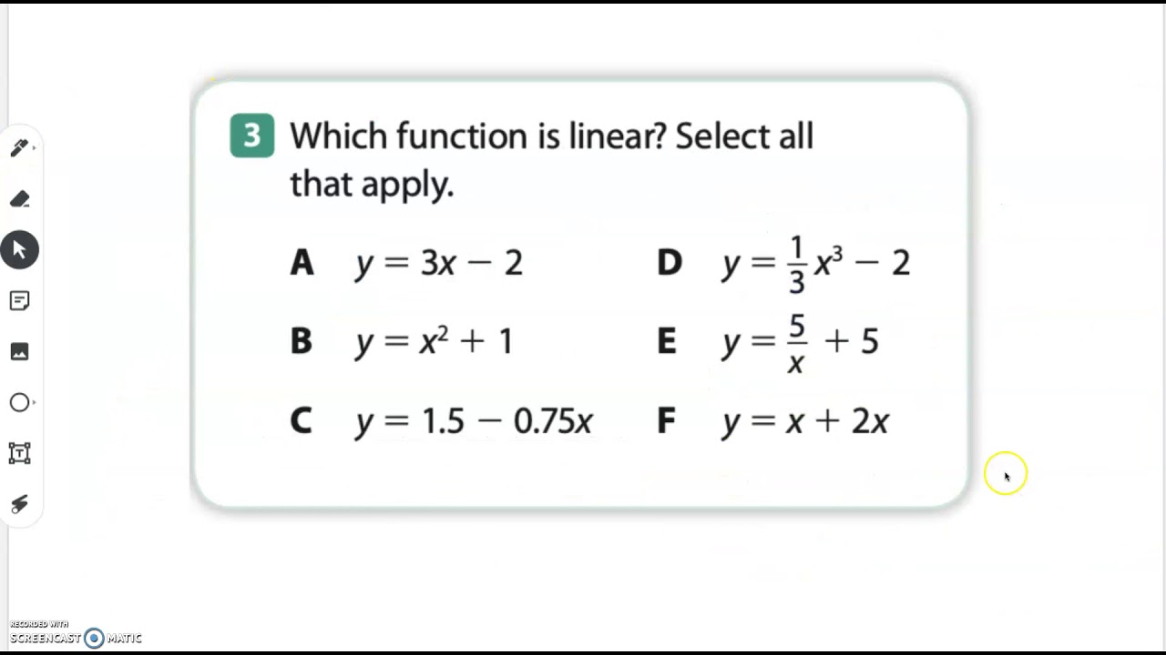 Math 8 Unit 2 Review Practice pg 113-114 - YouTube