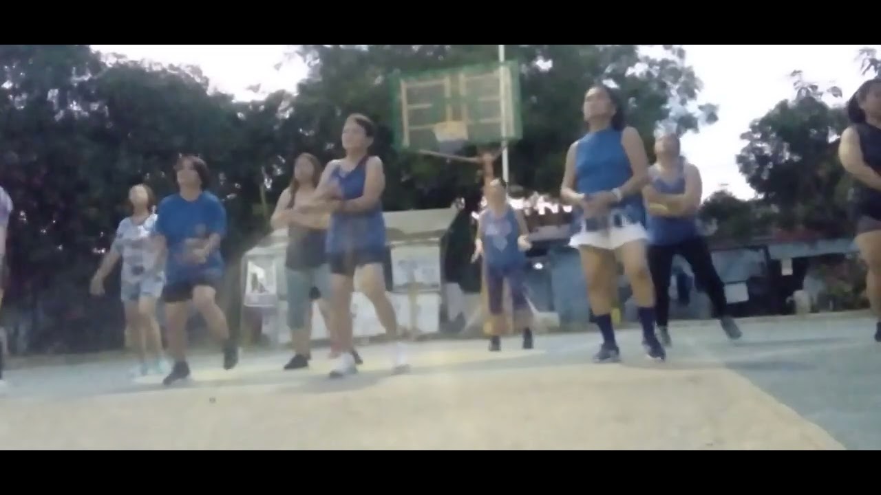 zumba blue ootd - YouTube