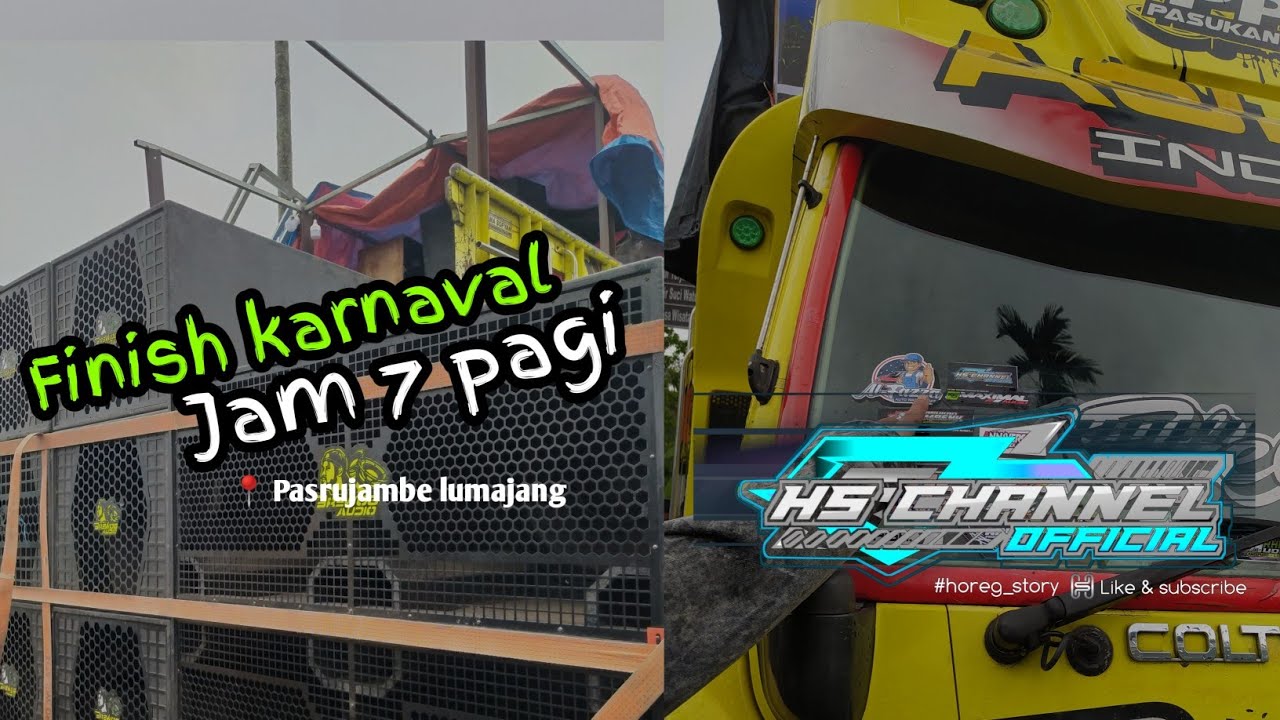 JAM 7 PAGI !! FINISH KARNAVAL PASRUJAMBE LUMAJANG BREWOG LANGSUNG ...
