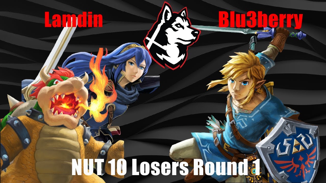 NUT 10 S'23 Losers 1: Lamdin (Lucina, Bowser) vs Blu3berry (Link) - YouTube