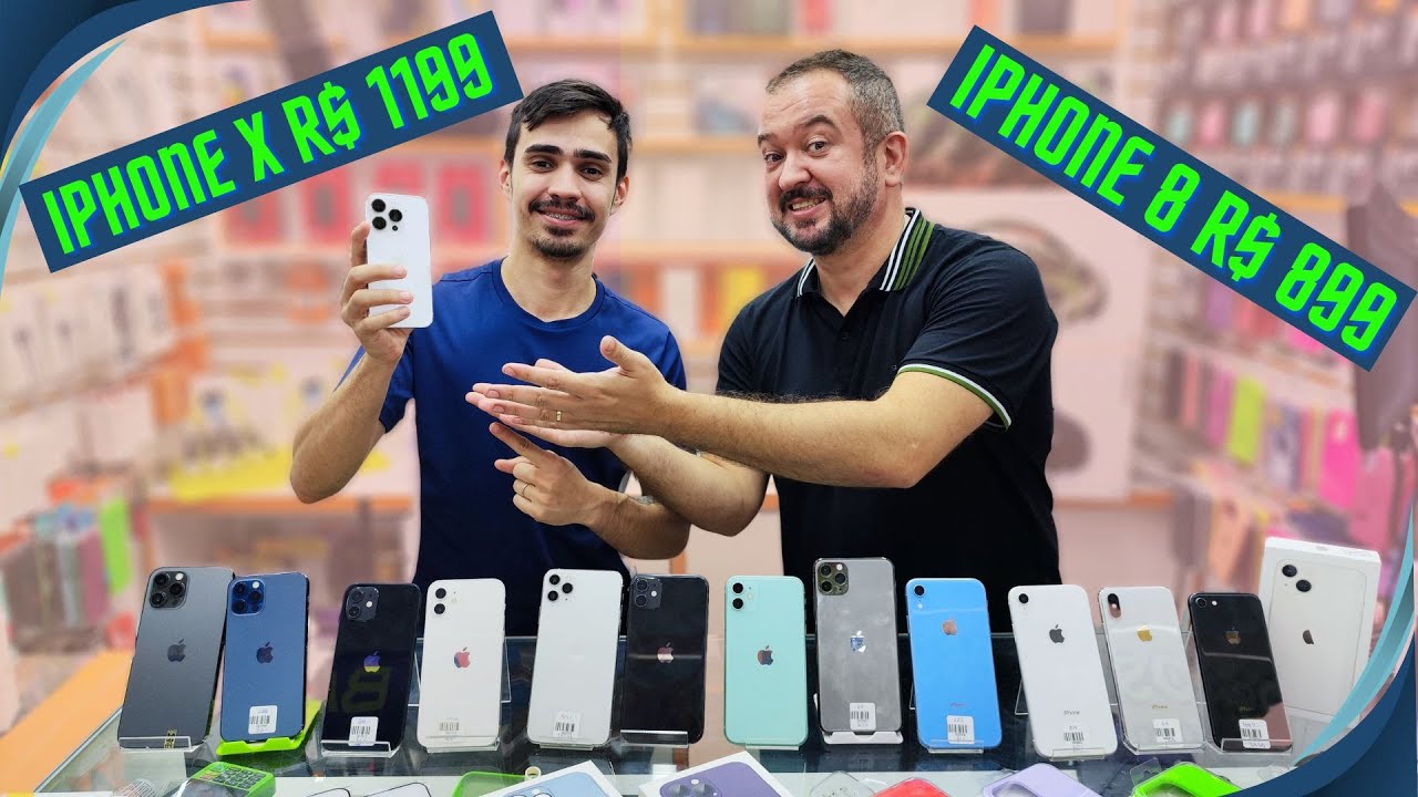 IPHONE X POR R$ 1199 E IPHONE 8 POR R$ 899 | SEMANA DO CONSUMIDOR PORTAL CELL - YouTube