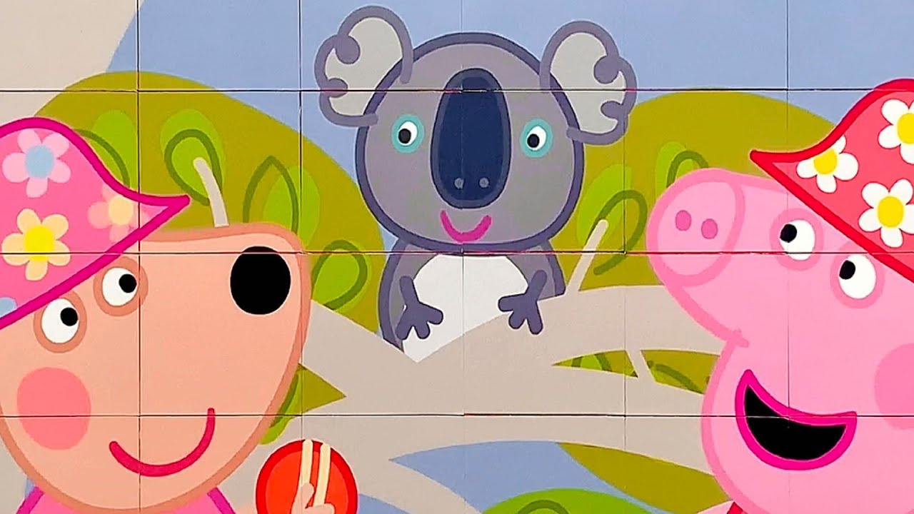Peppa Finds A Koala | Peppa Pig | Puzzle for kids and for fun | Puzzle ...