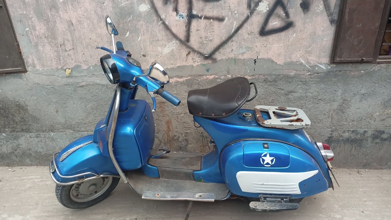 Italian modify bajaj Chettak, second hand scooter price in Bangladesh ...