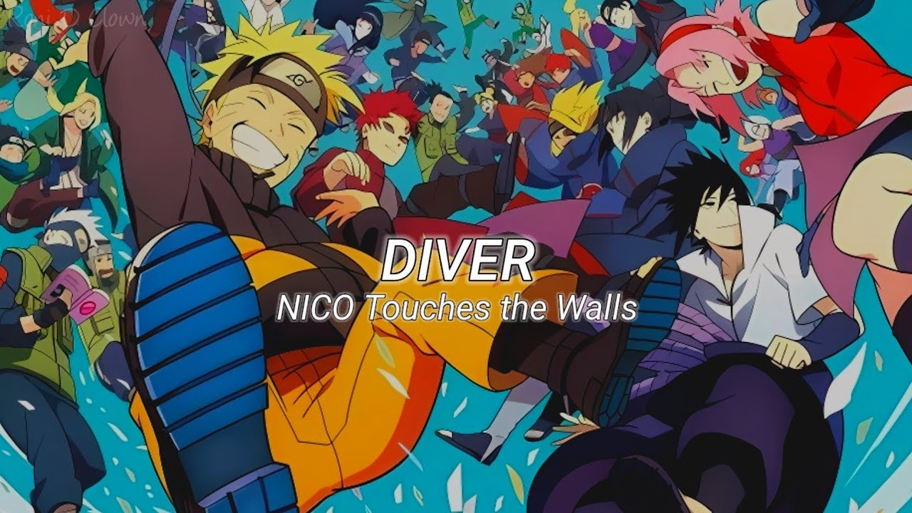 Naruto Shippuden Opening 8 - Diver Lyrics - YouTube