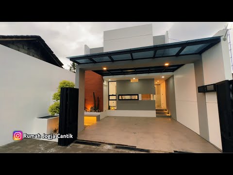 RUMAH CANTIK DI JALAN KALIURANG BONUS FURNITURE KONSEP ALA CAFE DEKAT UII