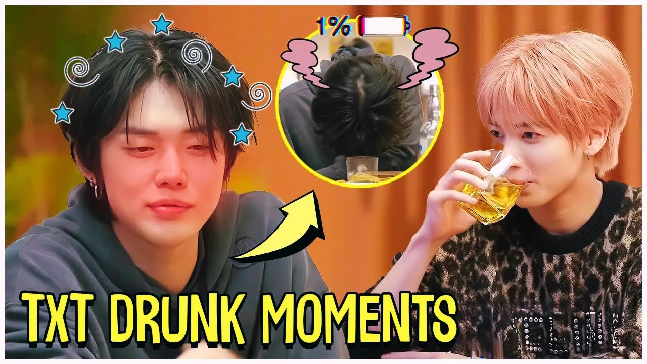 What Happens When TXT Gets Drunk - YouTube