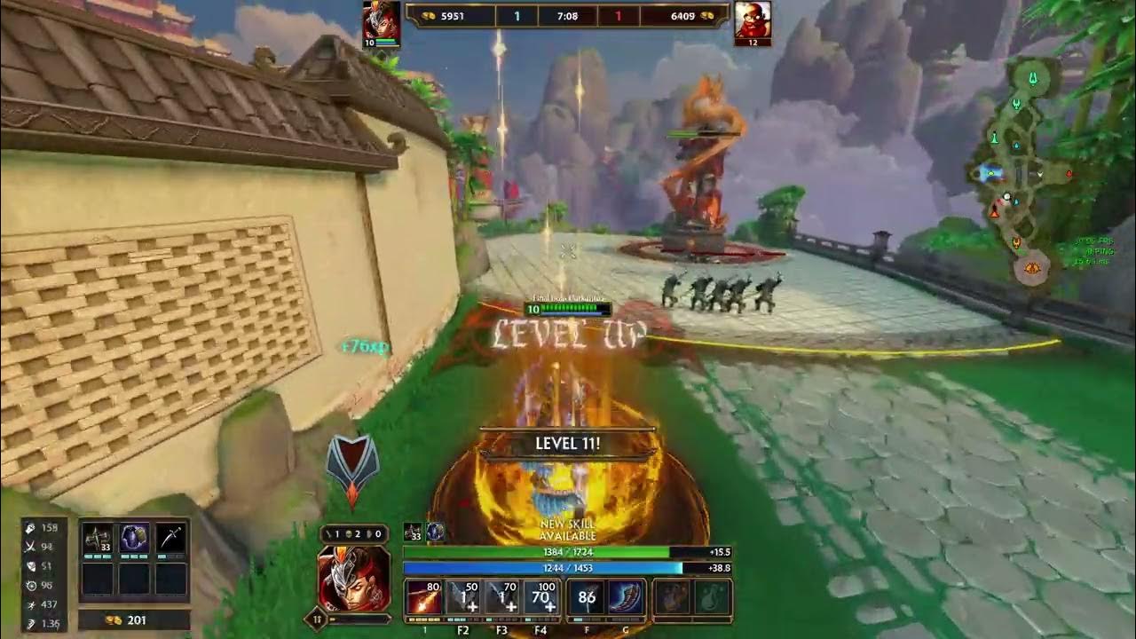 SMITE - Hou Yi VS Vulcan - Duel with SBRD - YouTube