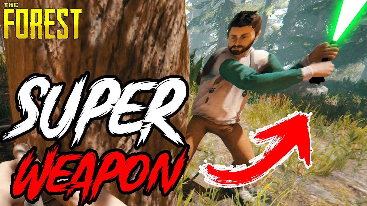 WE DISCOVERED A SECRET WEAPON IN PLAIN SIGHT | The Forest | Valley Of ...