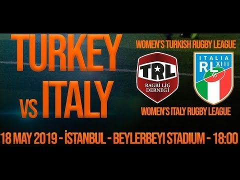 Turkey vs Italy Women's Rugby League International Test Match - YouTube