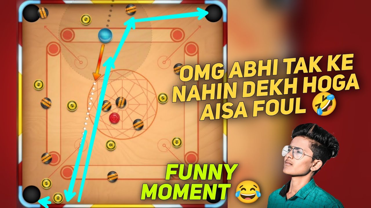 Funny moment game play 😂 | Carrom Pool | Carrom pool game play | Gaming ...