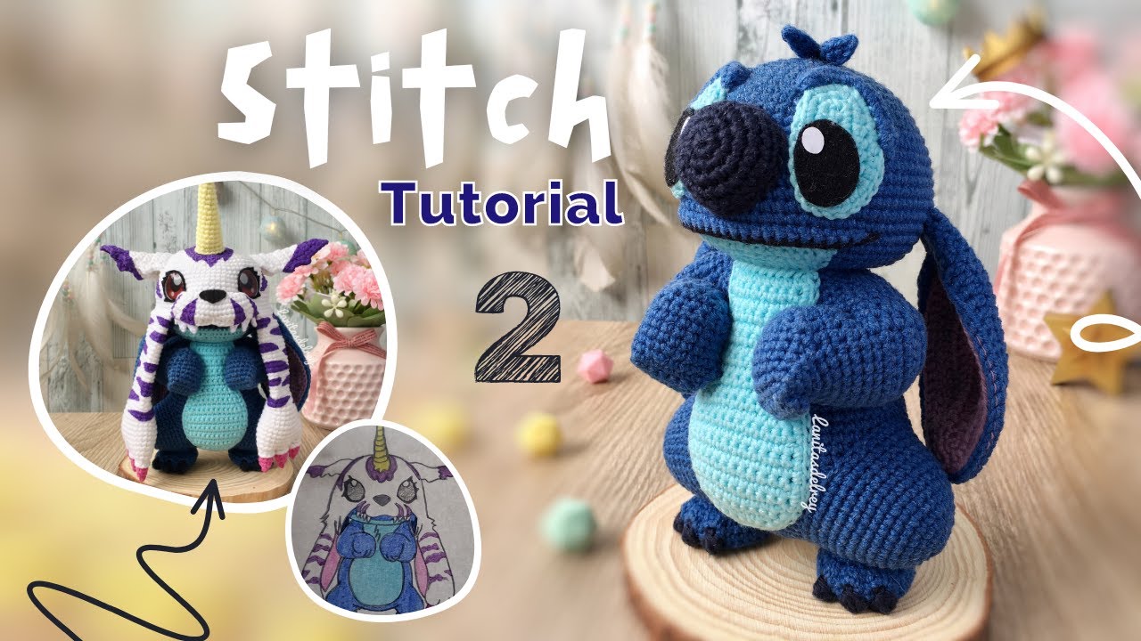 Tutorial Amigurumi - Stitch (Parte 2) - YouTube