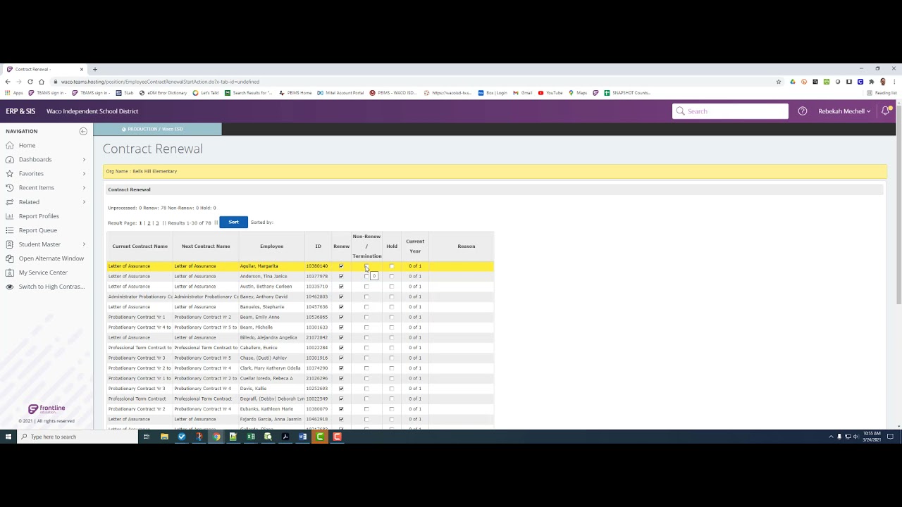 Contract Renewal - Frontline ERP/SIS - YouTube