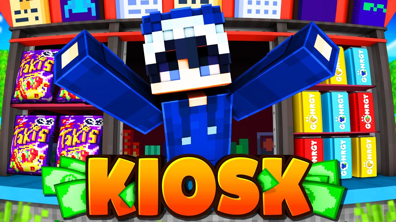 Ich habe einen KIOSK in MINECRAFT eröffnet... - YouTube