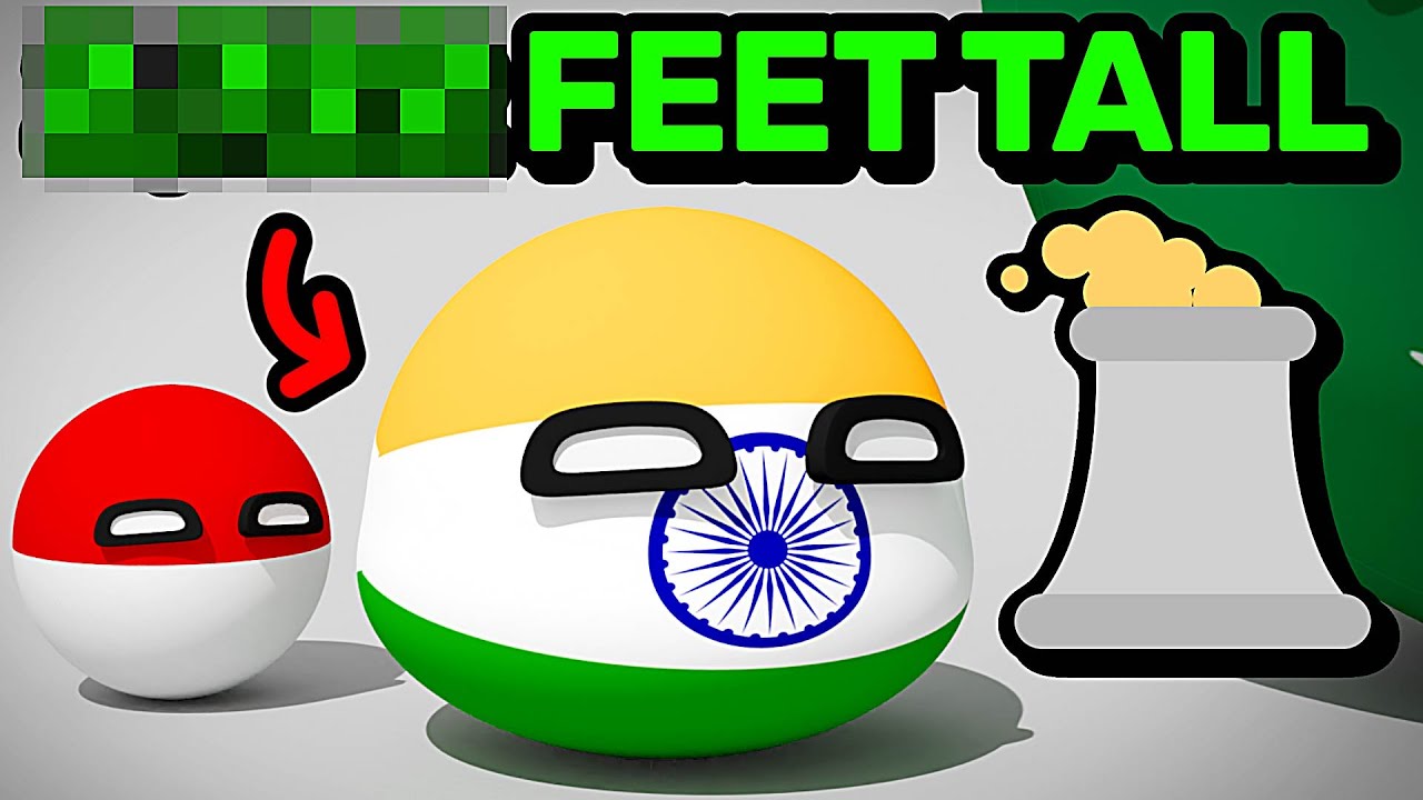 COUNTRIES SCALED BY TALLEST STRUCTURES | Countryballs Animation - YouTube