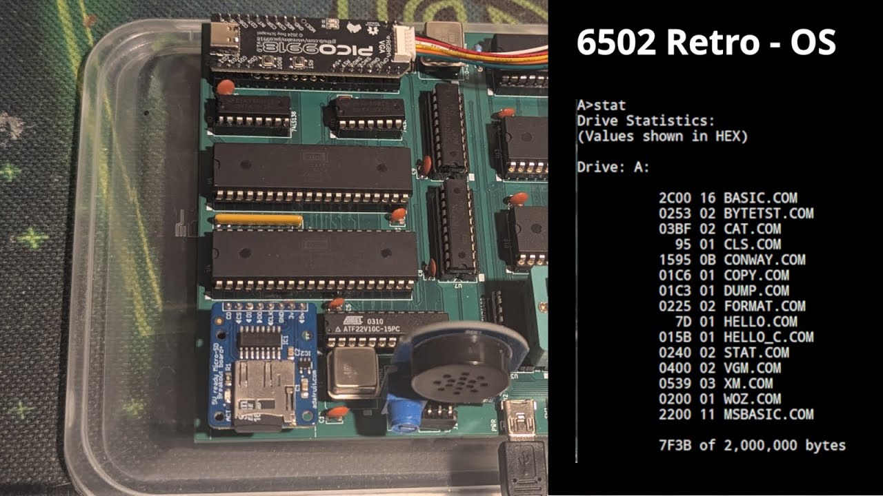 6502 Retro OS - YouTube