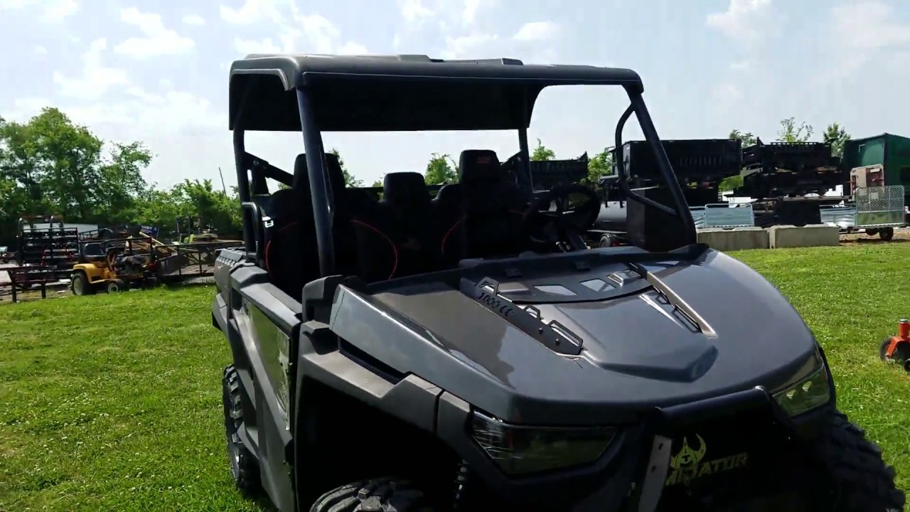 Intimidator GC1K A7BST UTV Stage 2 TGB 1000cc Engine - Grey - YouTube