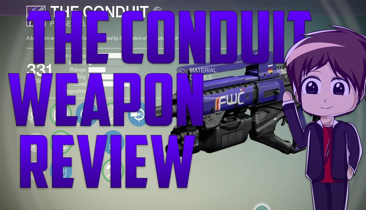 Destiny - THE CONDUIT Weapon Review - YouTube
