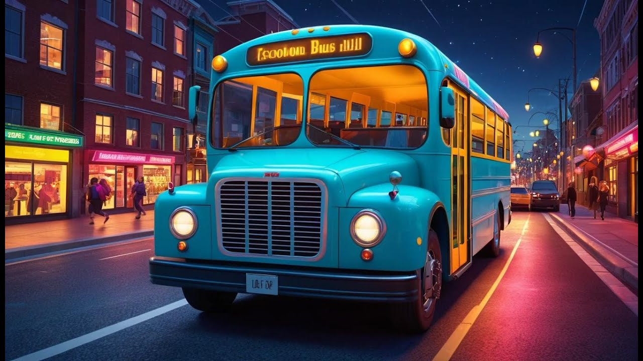 The Wheels on the Bus | Fun Transportation Song for Kids | Nursery ...