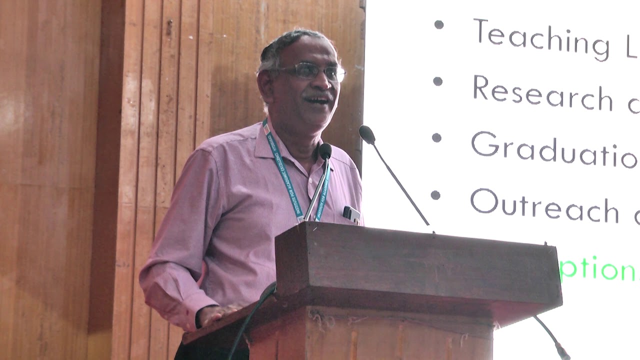 Dr. Mangala Sunder Krishnan, Professor and Head, Dept. of Chem. IIT ...