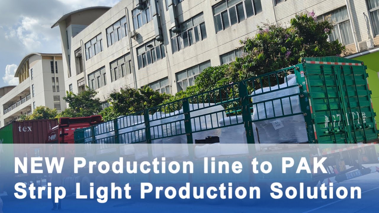 New SMT machine arrived client factory-Strip Light production Project ...
