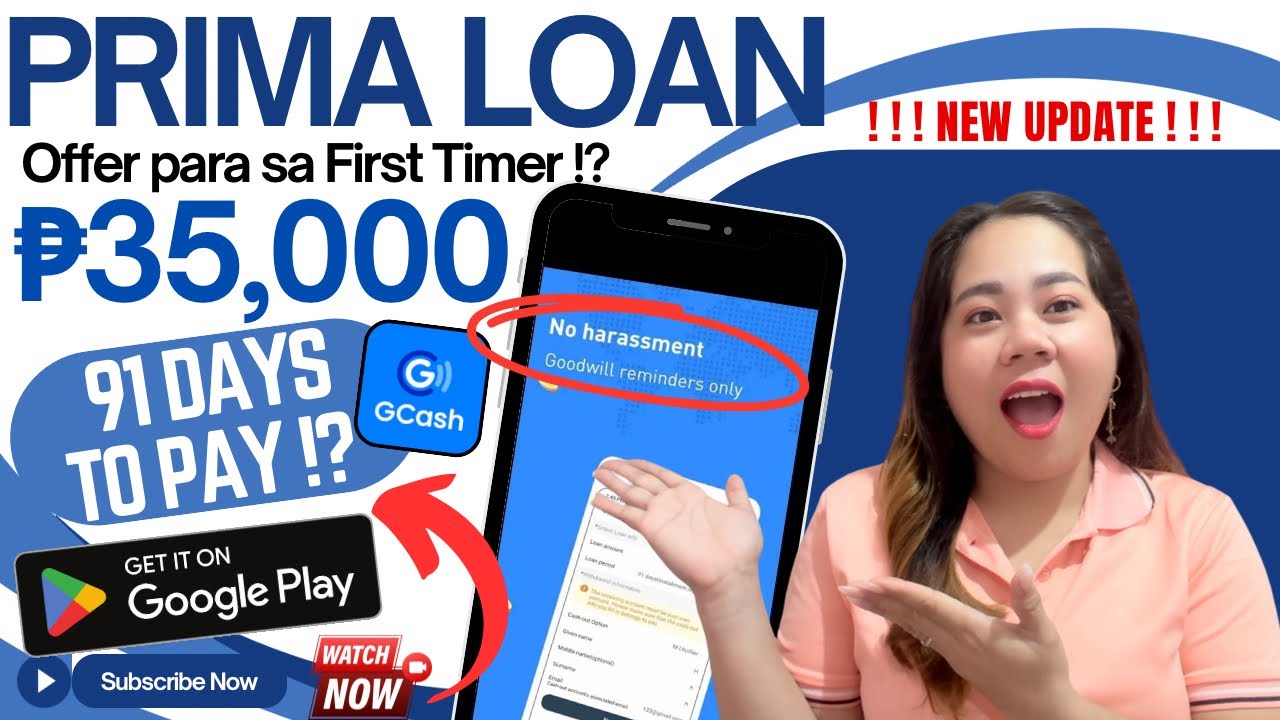 UPDATE !!! REJECT NO MORE?! PRIMA LOAN NAGBAGO NA ?! ₱35,000 MAX. LOAN ...