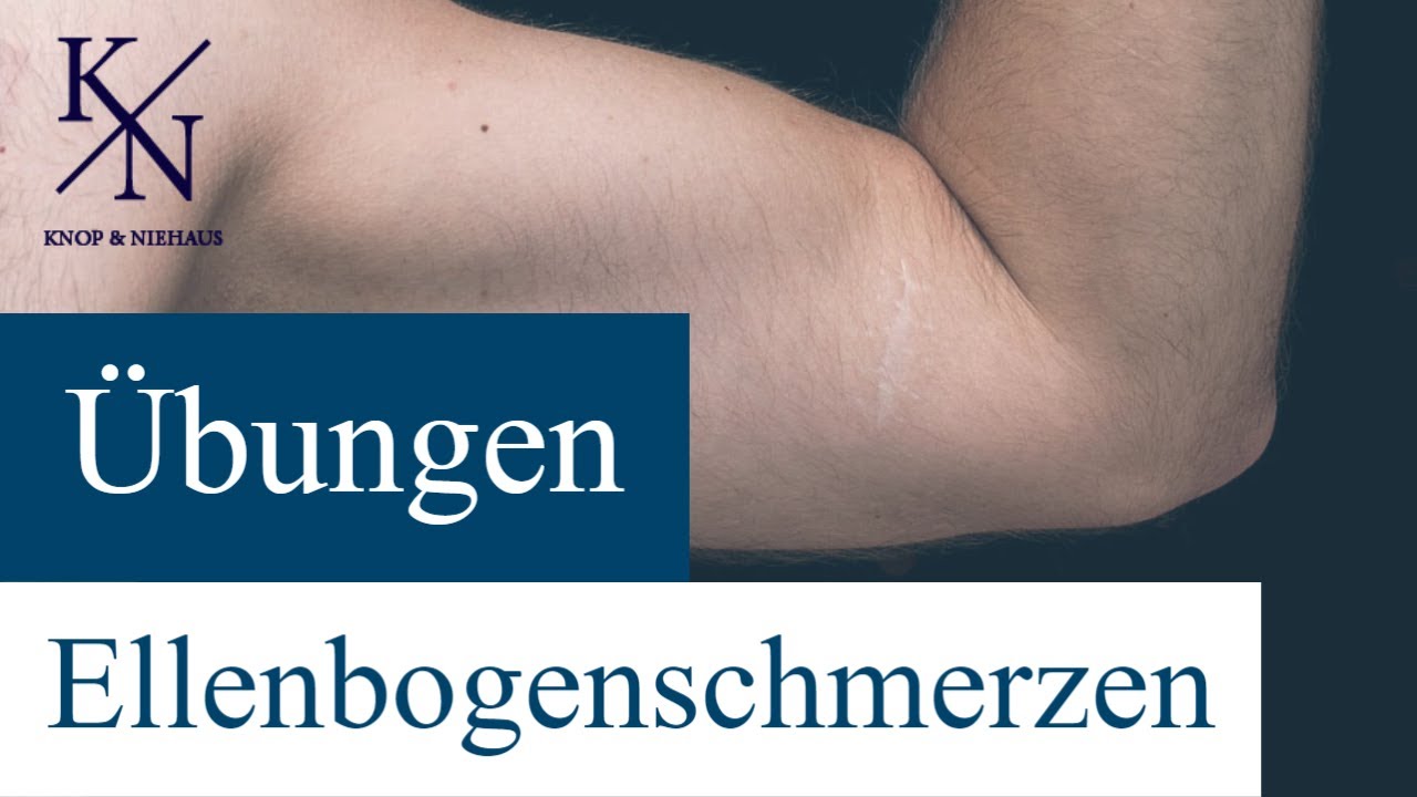 Hilfe bei Ellenbogenschmerzen 💪 - 3 einfache Übungen für Zuhause - YouTube