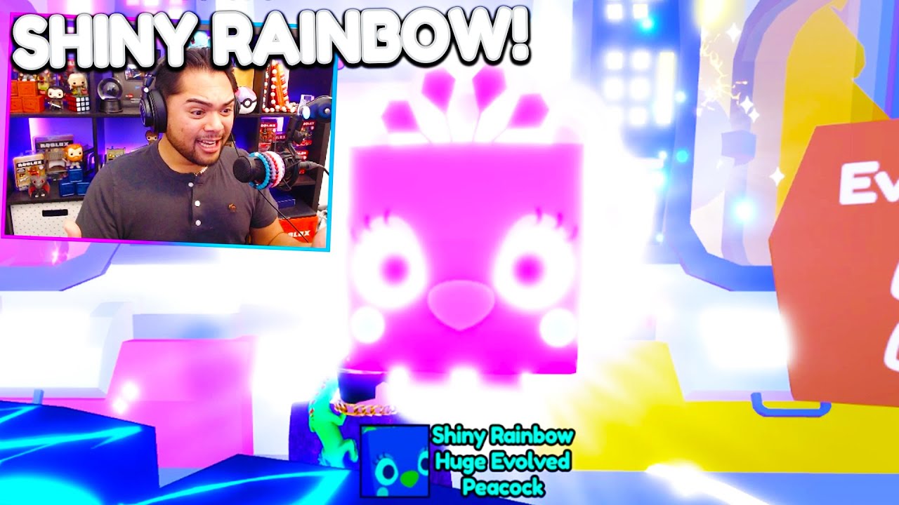 🐣 HATCHING a HUGE SHINY RAINBOW Peacock!!! 🦚 (Pet Simulator X) - YouTube