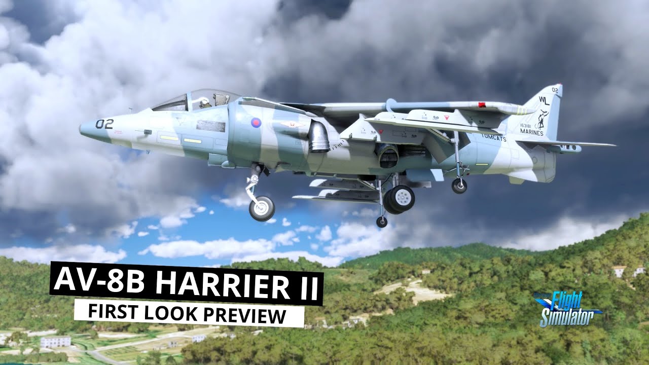 Proper STOVL! AV-8B l Intro Flight First Look | DC Designs (MSFS) - YouTube